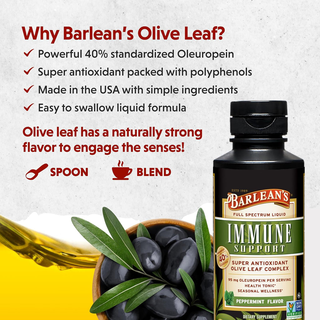 Barlean's herbal olive leaf complex