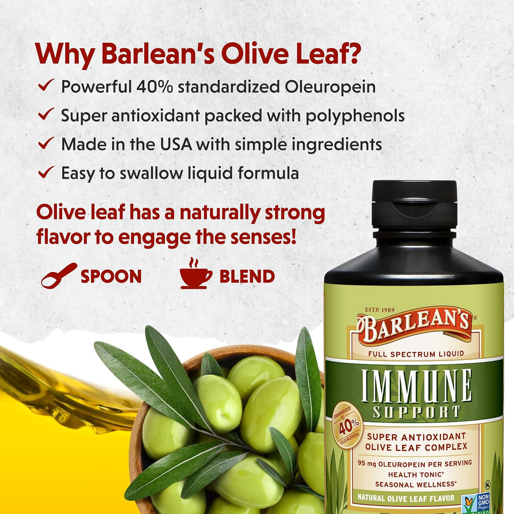 Barlean's herbal olive leaf complex
