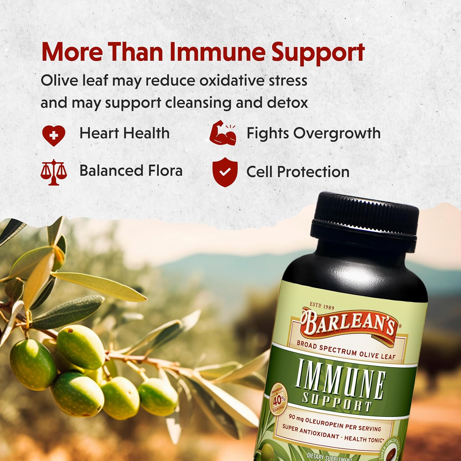 Barlean's herbal olive leaf extract