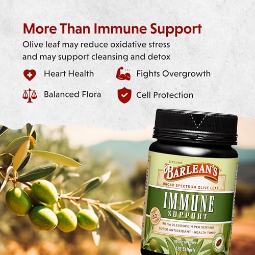 Barlean's herbal olive leaf supplement