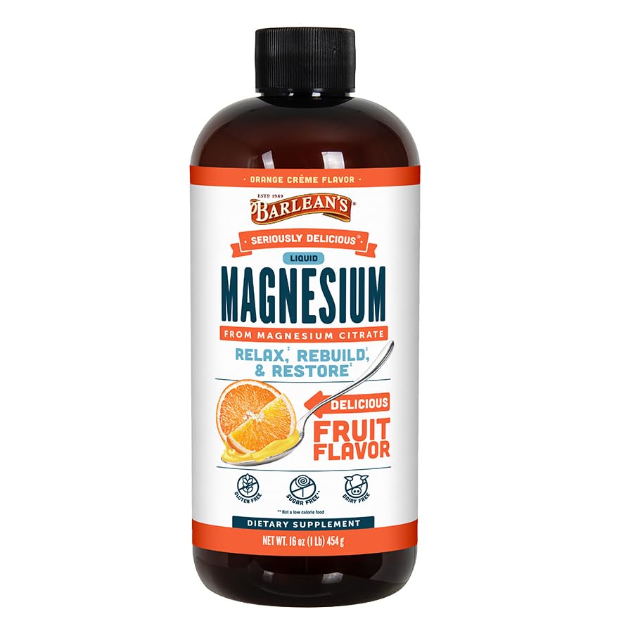 Barlean's Liquid Magnesium Citrate benefits