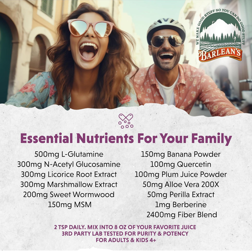 Barlean's mixed berry flavour probiotics