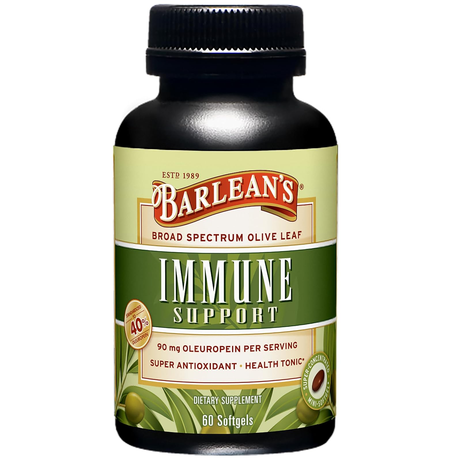Barlean's olive leaf extract benefits