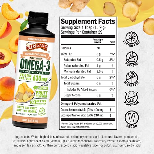 Barlean's omega-3 for immune support