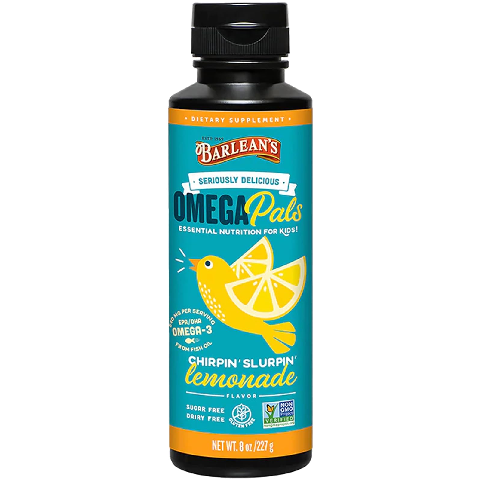Barlean's Omega Pals kids vitamins