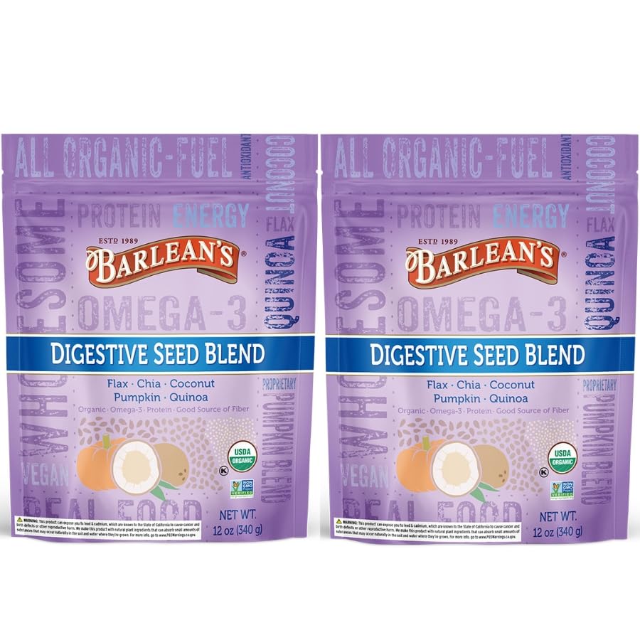 Barlean's Organic Digestive Seed Blend benefits