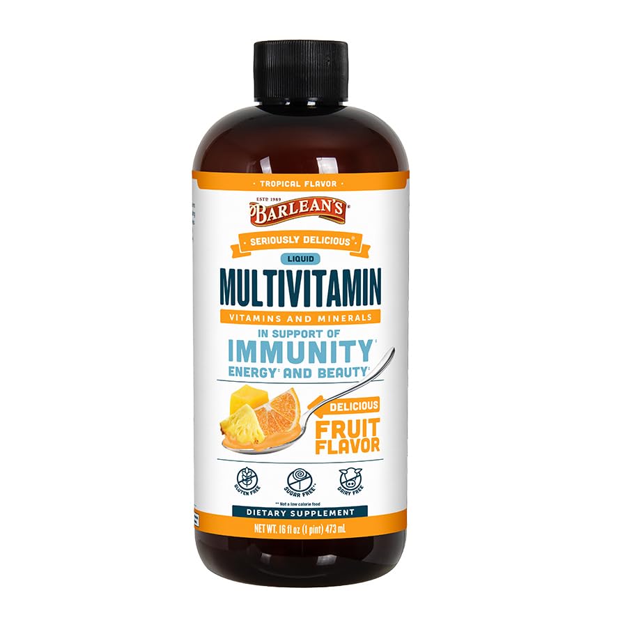 Barlean's tropical liquid multivitamin benefits