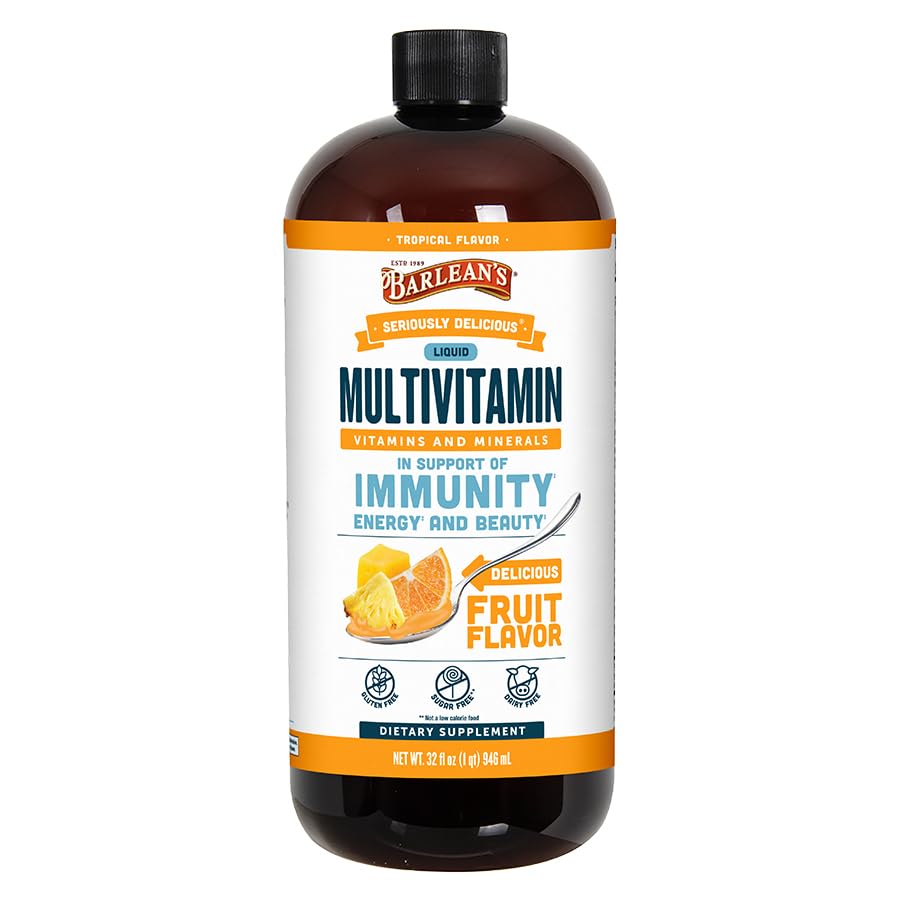 Barlean's Tropical Liquid Multivitamin benefits