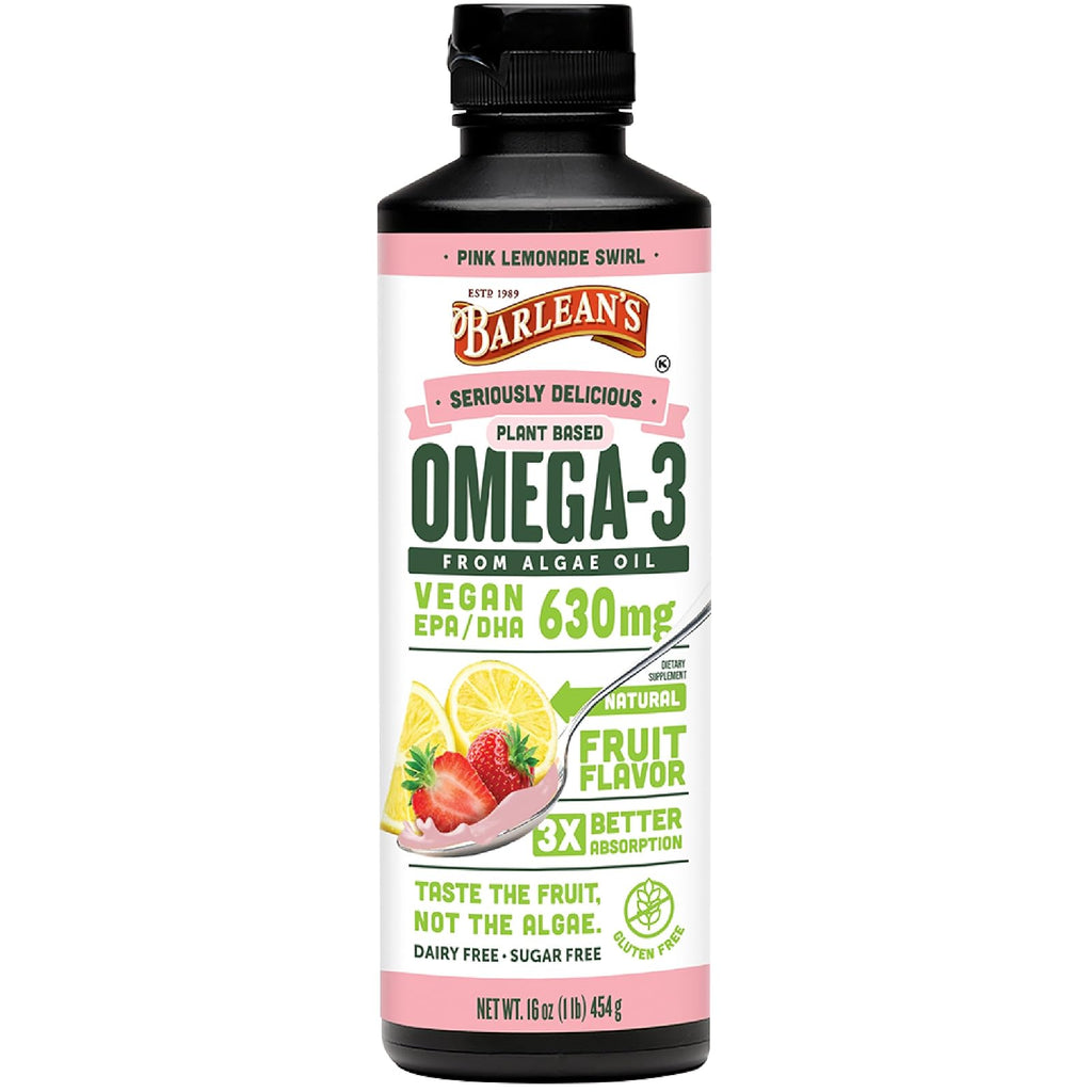 Barlean's vegan omega 3 supplement