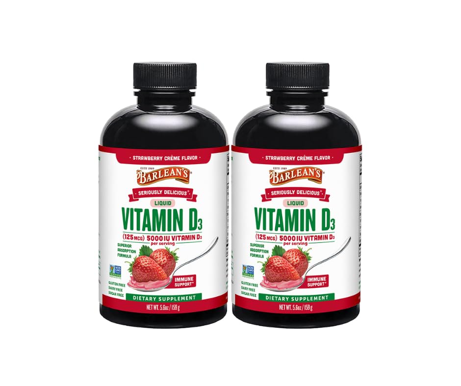 Barlean's vitamin D3 5000 IU benefits
