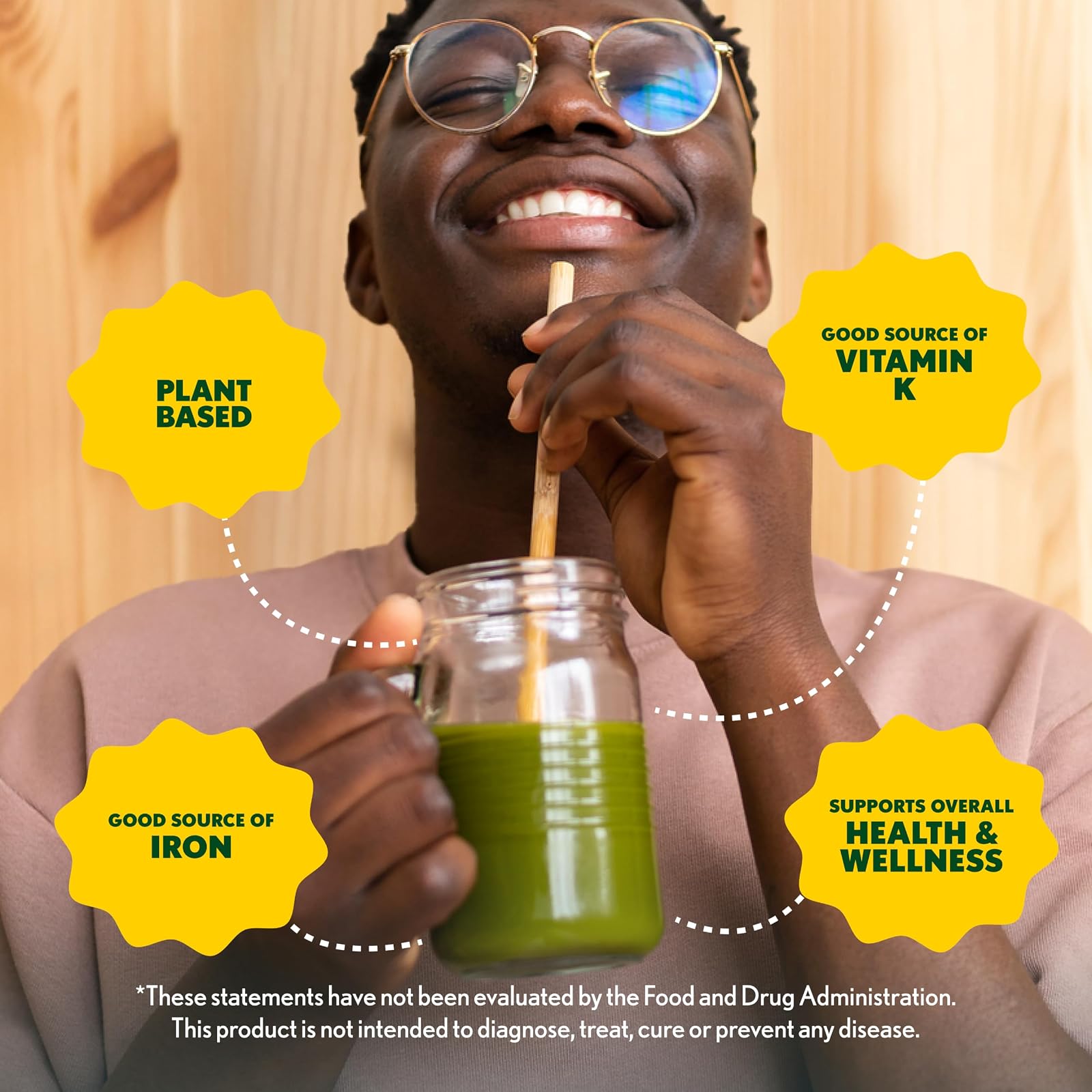 Barley grass greens powders for digestion