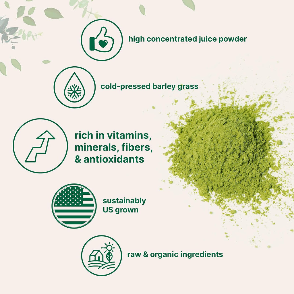 barley grass juice for detoxification