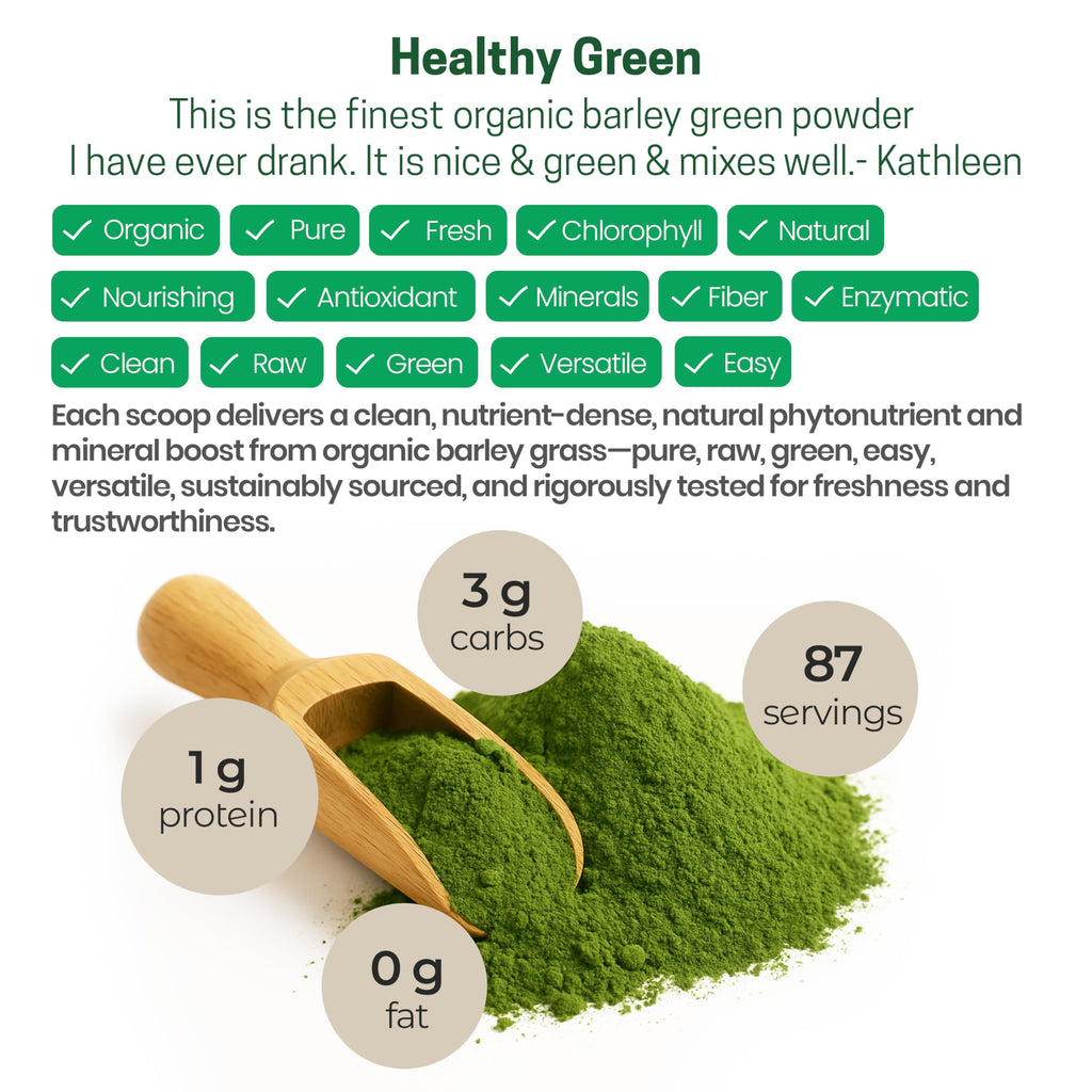 barley grass powder for juices