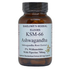 Barlowe's ashwagandha capsules for stress relief