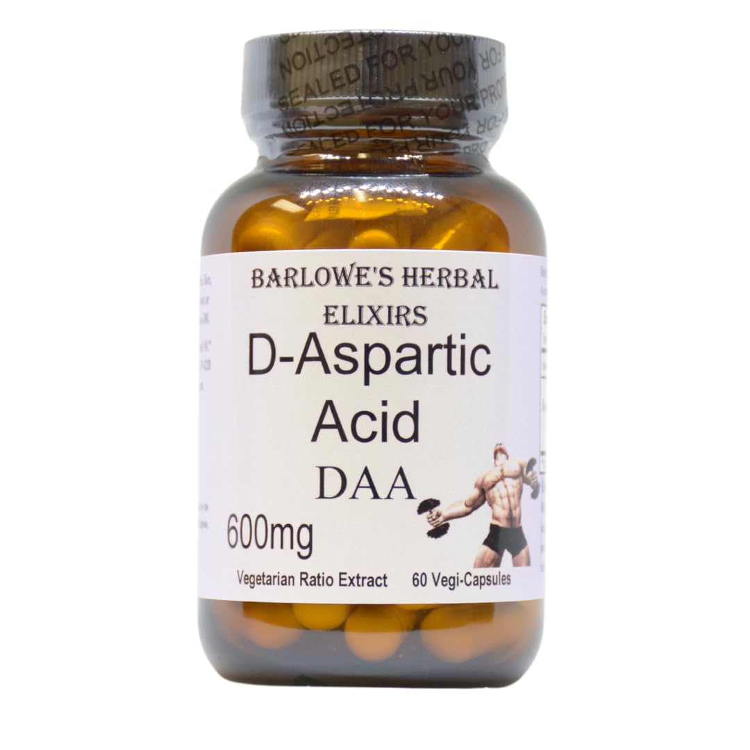 Barlowe's D-Aspartic Acid capsules