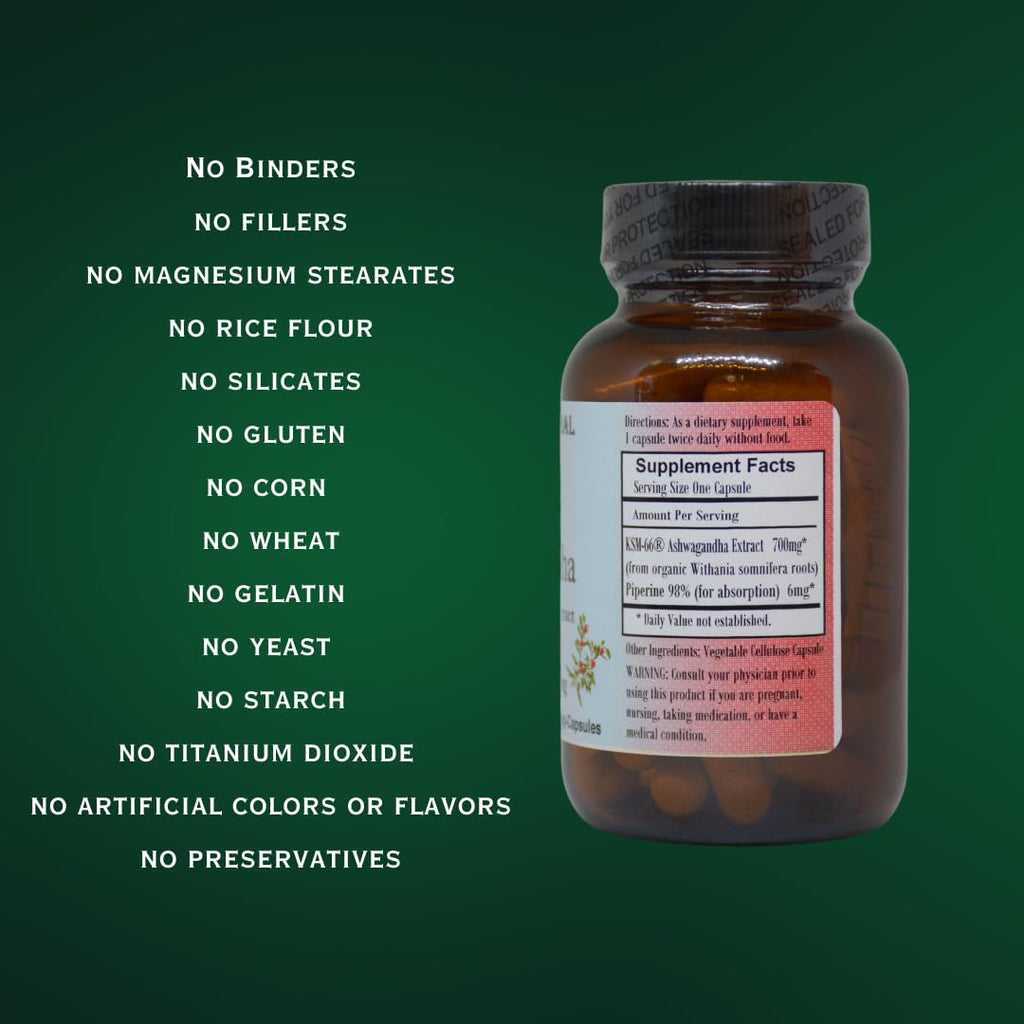 Barlowe's herbal elixirs ashwagandha benefits