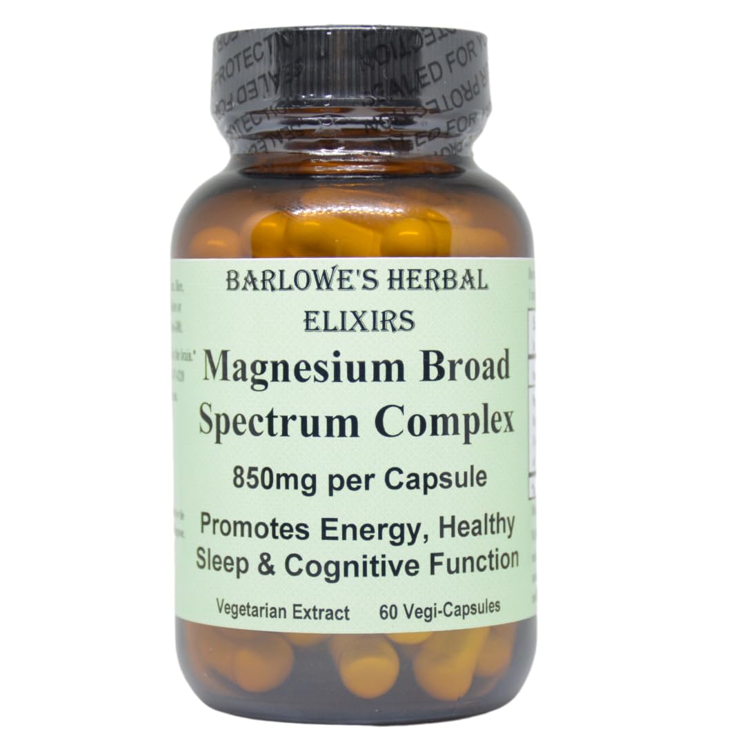 Barlowe's Herbal Elixirs magnesium complex capsules