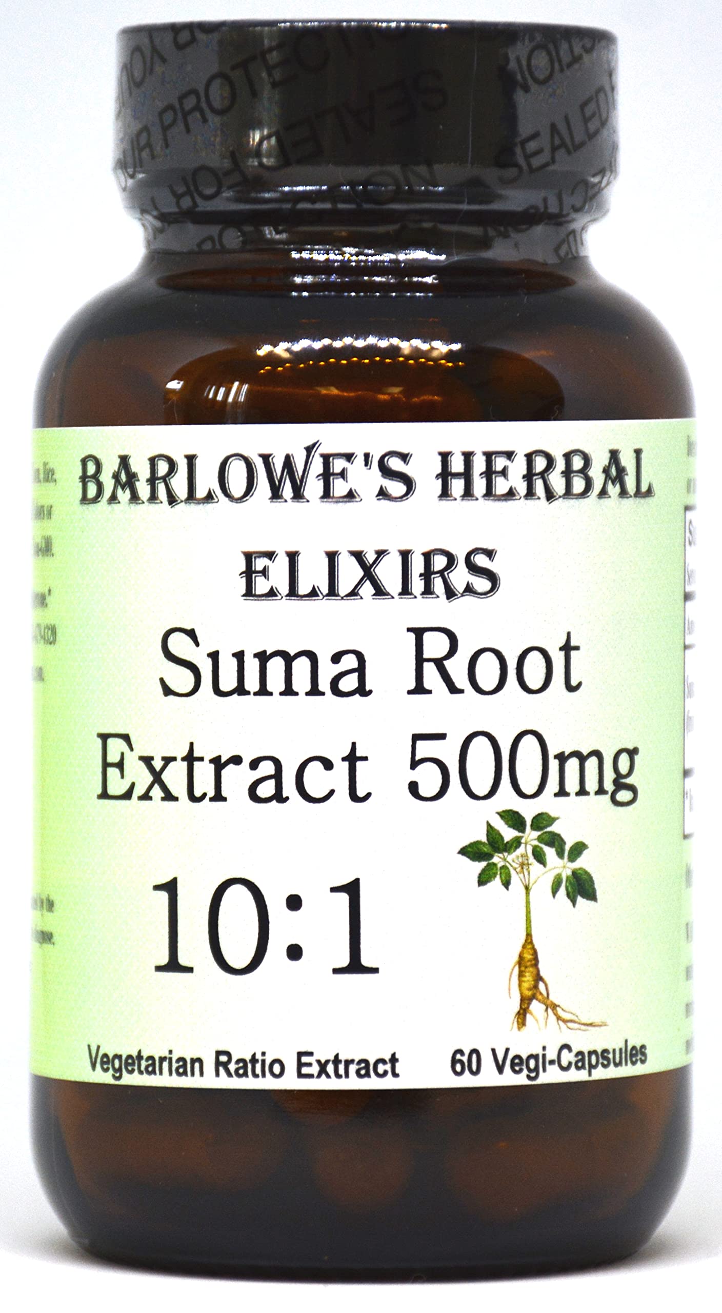 Barlowe's Herbal Elixirs Suma Root Capsules