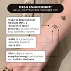 barrière NAD+ patches for skin rejuvenation