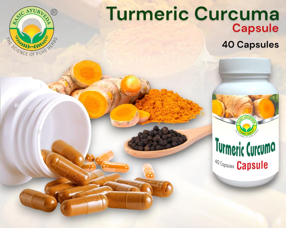 BASIC AYURVEDA turmeric for inflammation relief