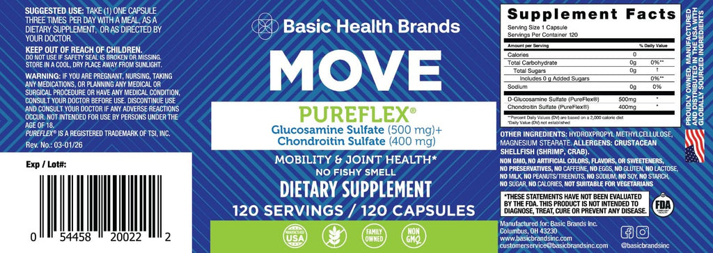 Basic Brands joint pain relief