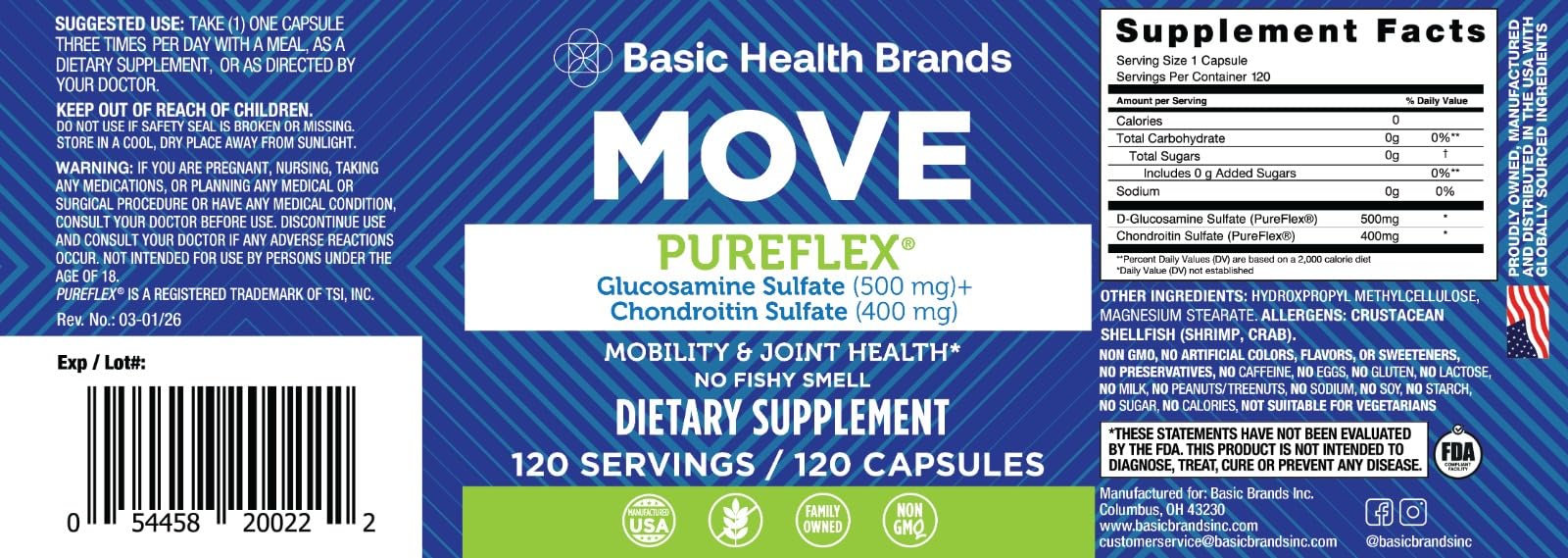 Basic Brands joint pain relief