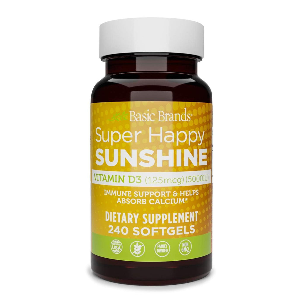 Basic Brands Vitamin D3 softgels