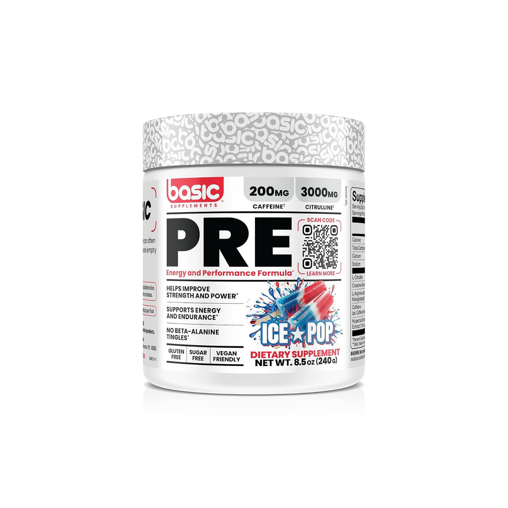 Basic pre-workout for energy boost
