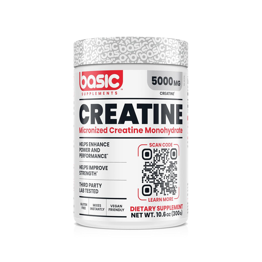 BASIC SUPPLEMENTS micronized creatine for athletes