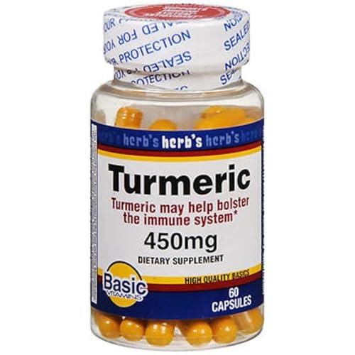 Basic Vitamin's turmeric capsules for inflammation