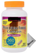 BASICOS psyllium fiber capsules for digestion