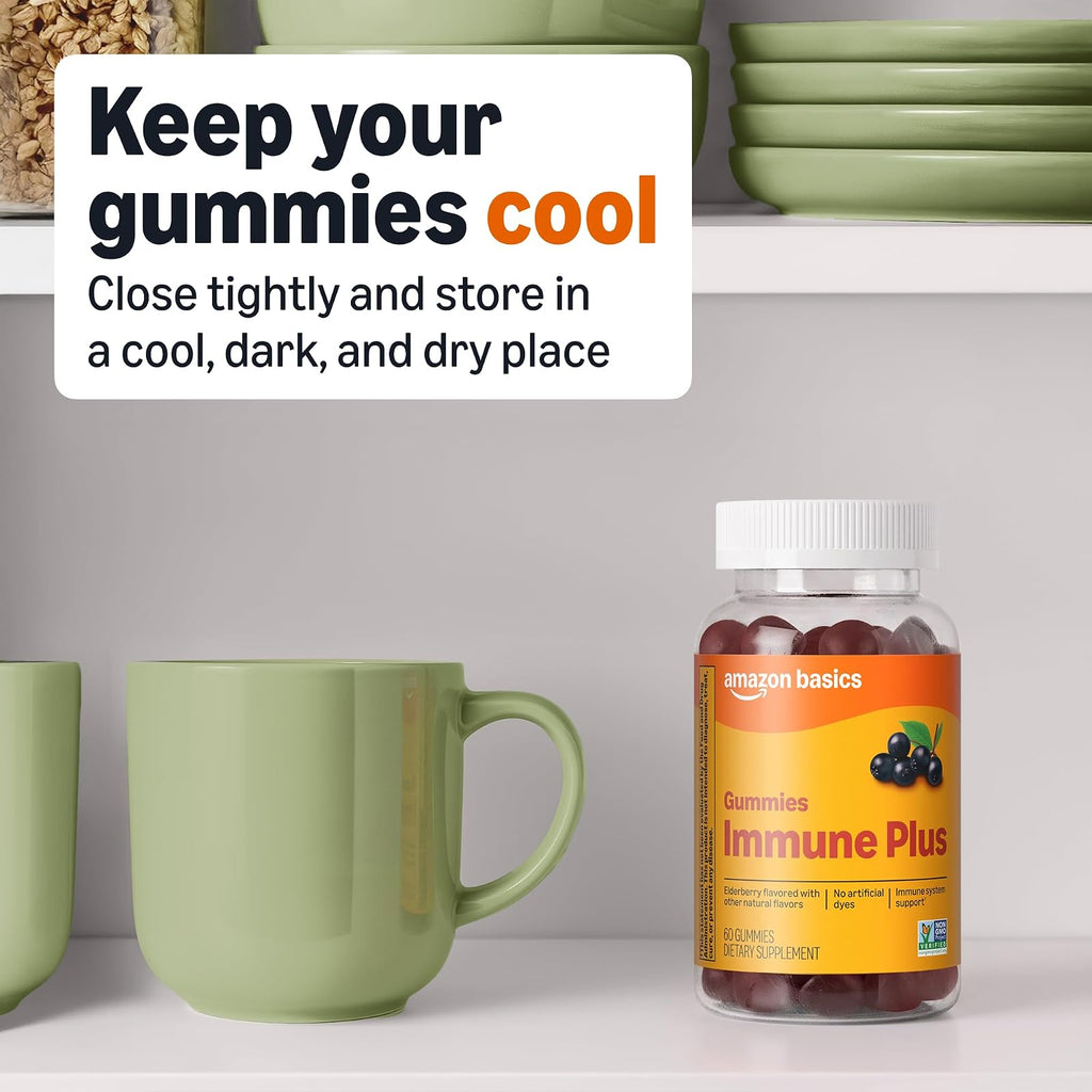 Basics elderberry gummy for daily health