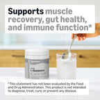 Basics l-glutamine for gut health