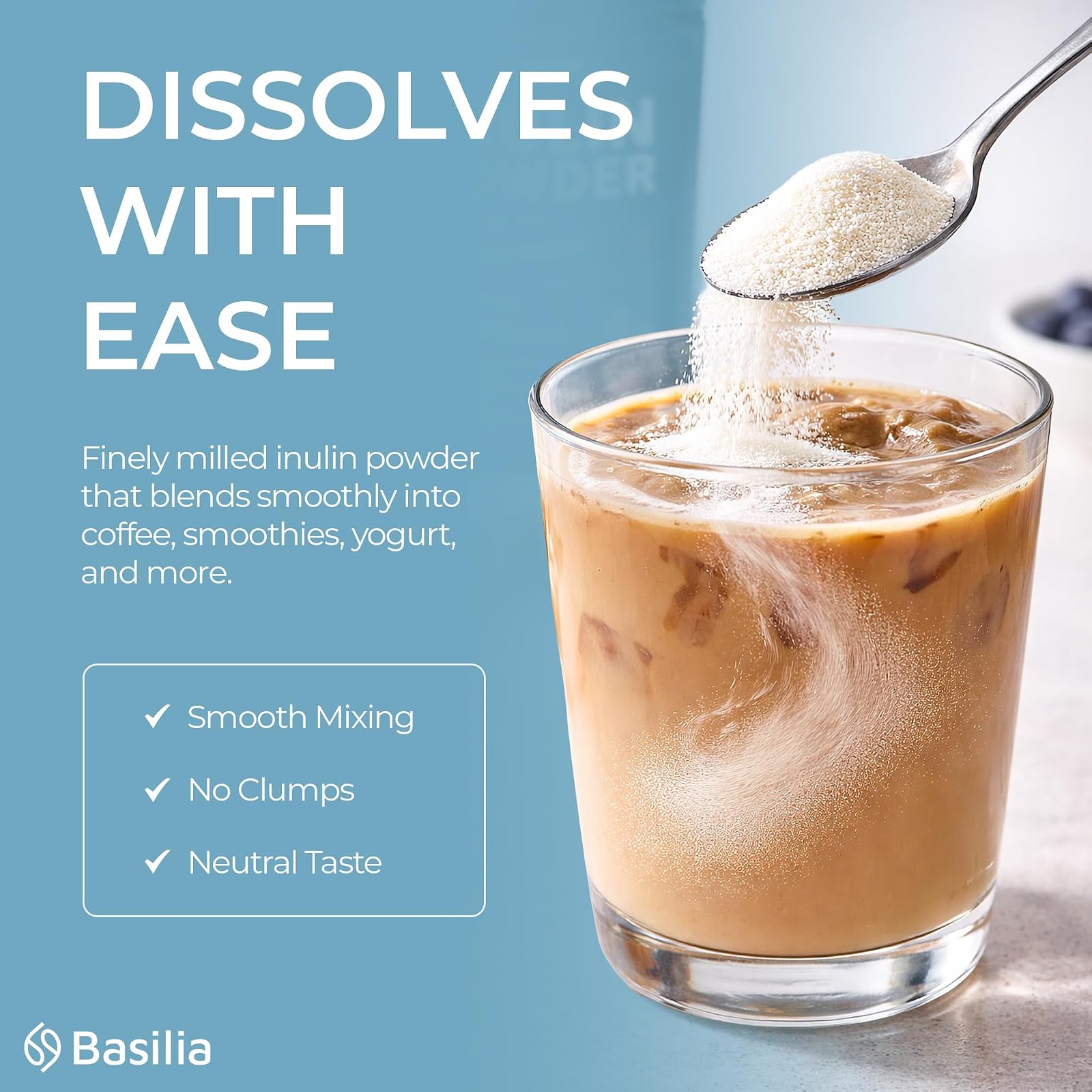 Basilia inulin for improved digestion