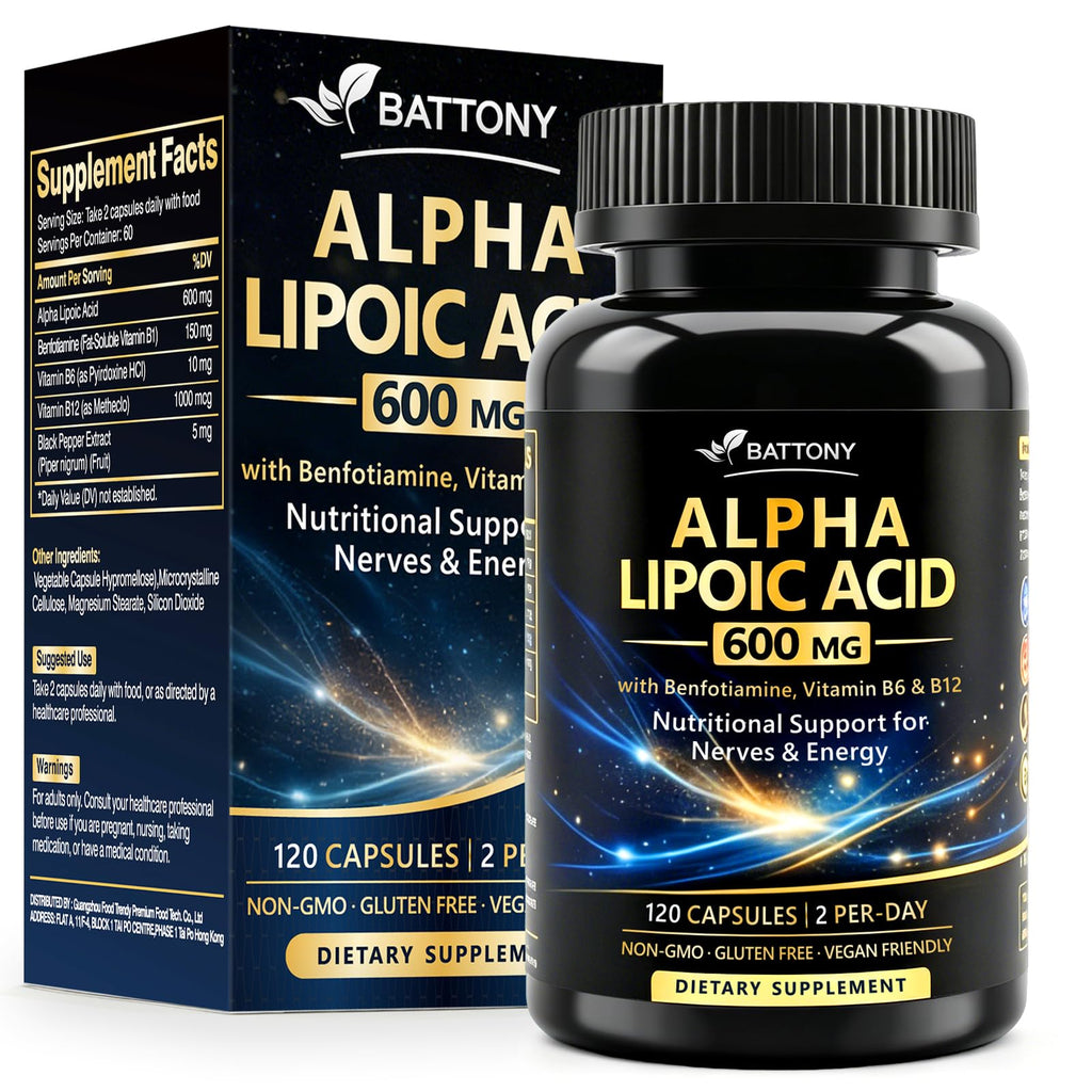 Battony Alpha Lipoic Acid capsules