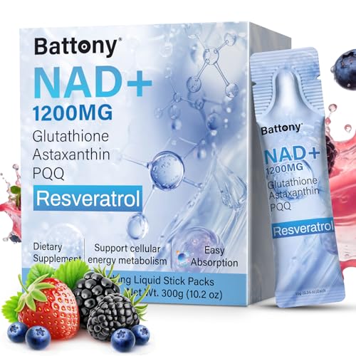 Battony NAD+ liquid supplement packets