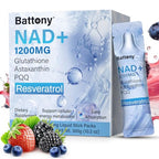 Battony NAD+ liquid supplement packets