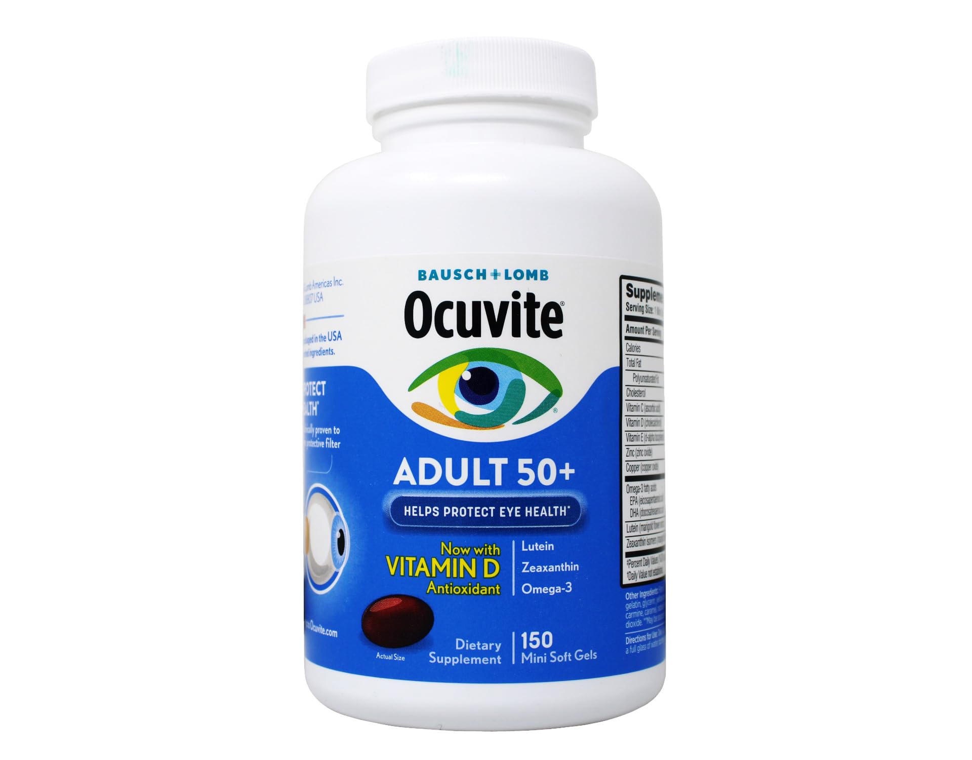 Bausch & Lomb eye health supplements