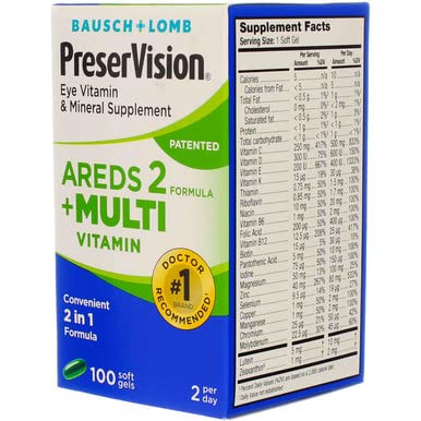 Bausch + Lomb eye support supplements