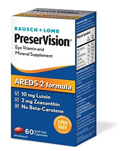 Bausch & Lomb eye vitamin softgels