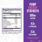 Bazooka Grape pre-workout supplement