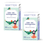 BBETTER Ashwagandha KSM-66 for stress relief