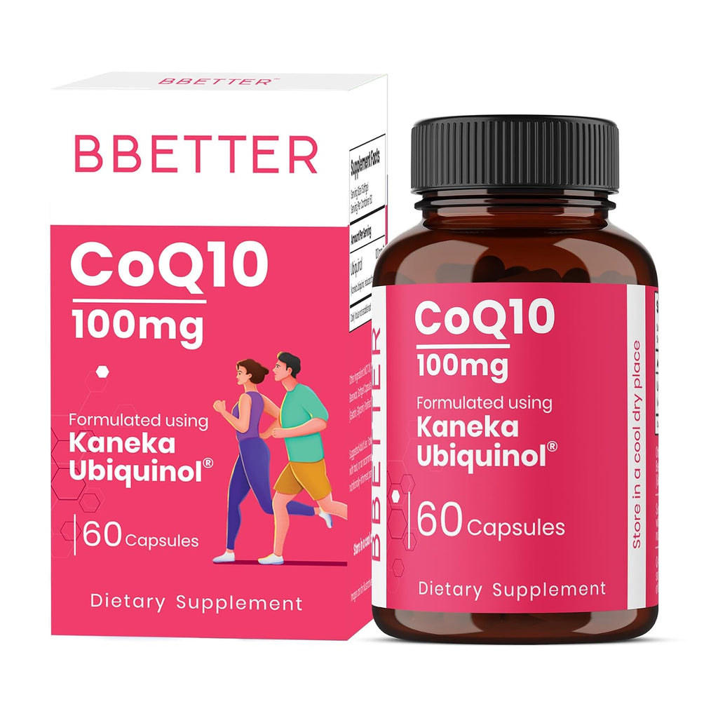 BBETTER CoQ10 softgels for energy