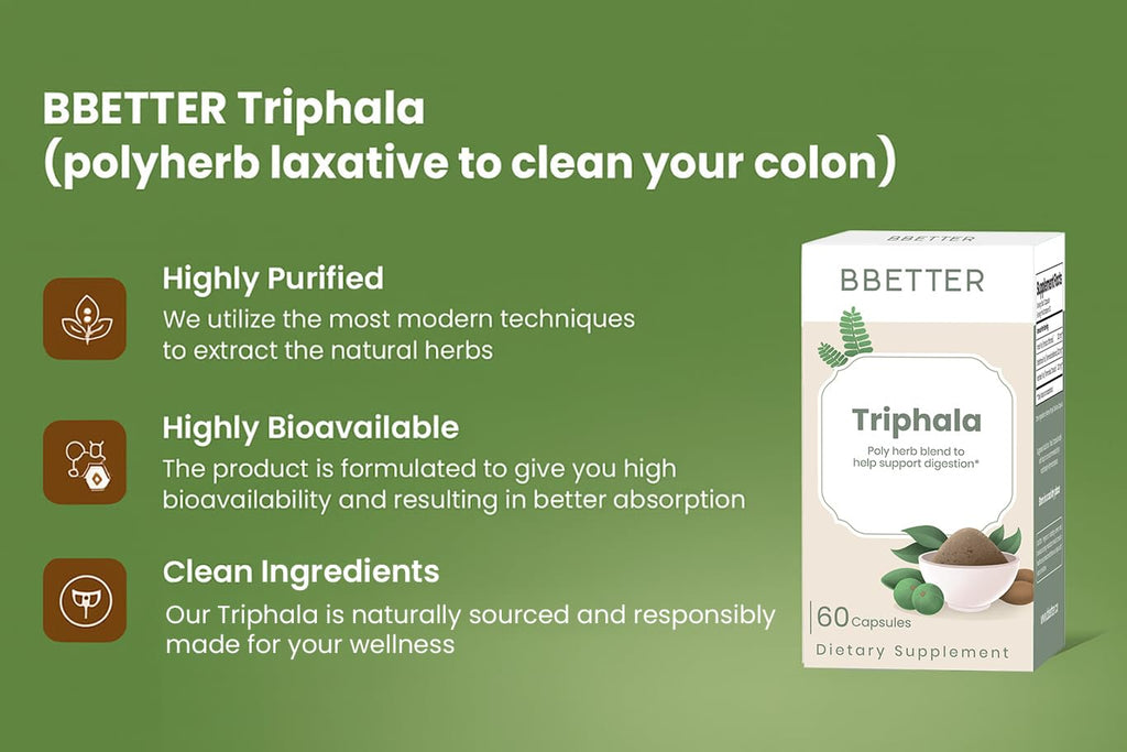 BBETTER Triphala for daily wellness