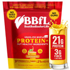 BBfL grass-fed whey protein shake