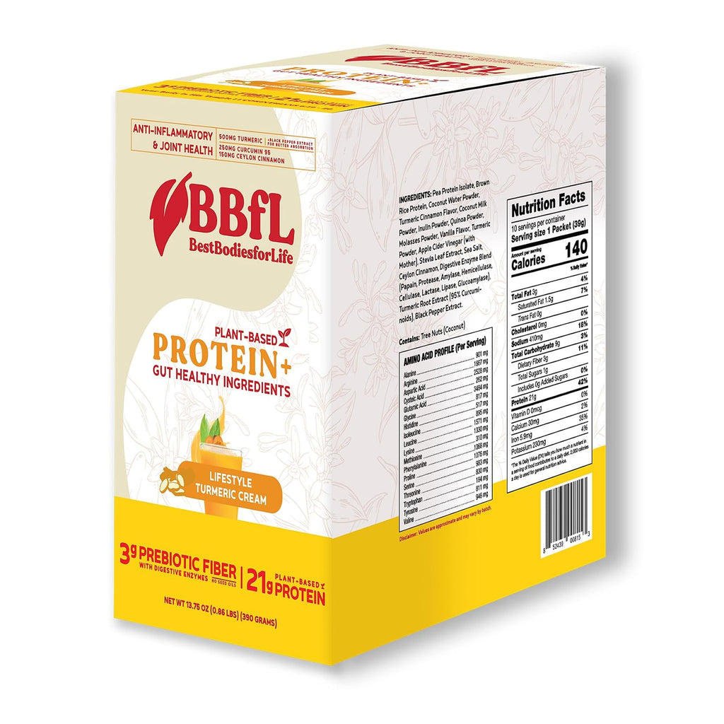 BBfL plant-based protein shake nutrition