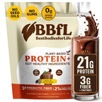 BBfL plant protein shake cocoa cream