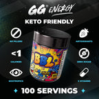 BBL flavour energy supplement for focus