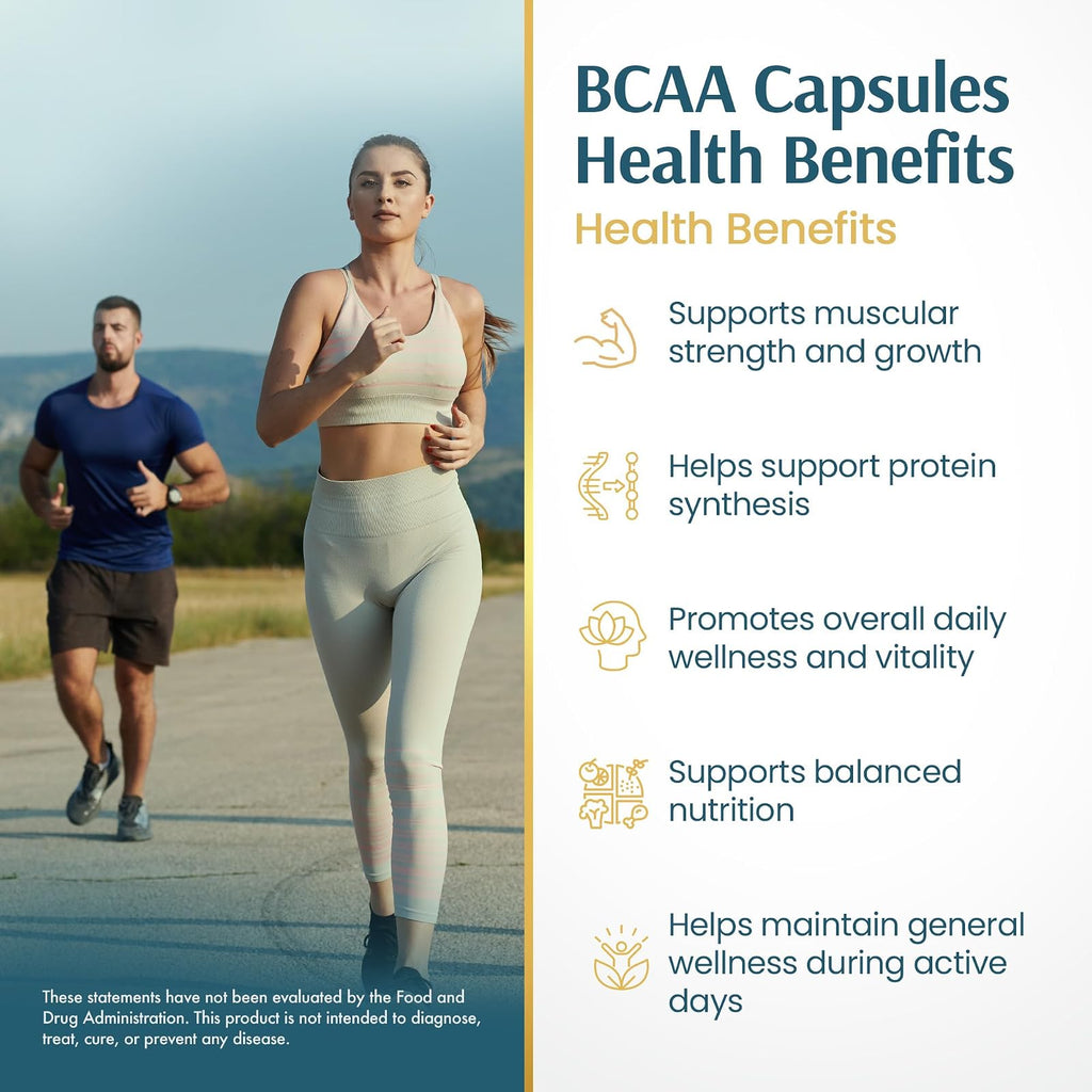 BCAA 1,000 mg for muscle growth