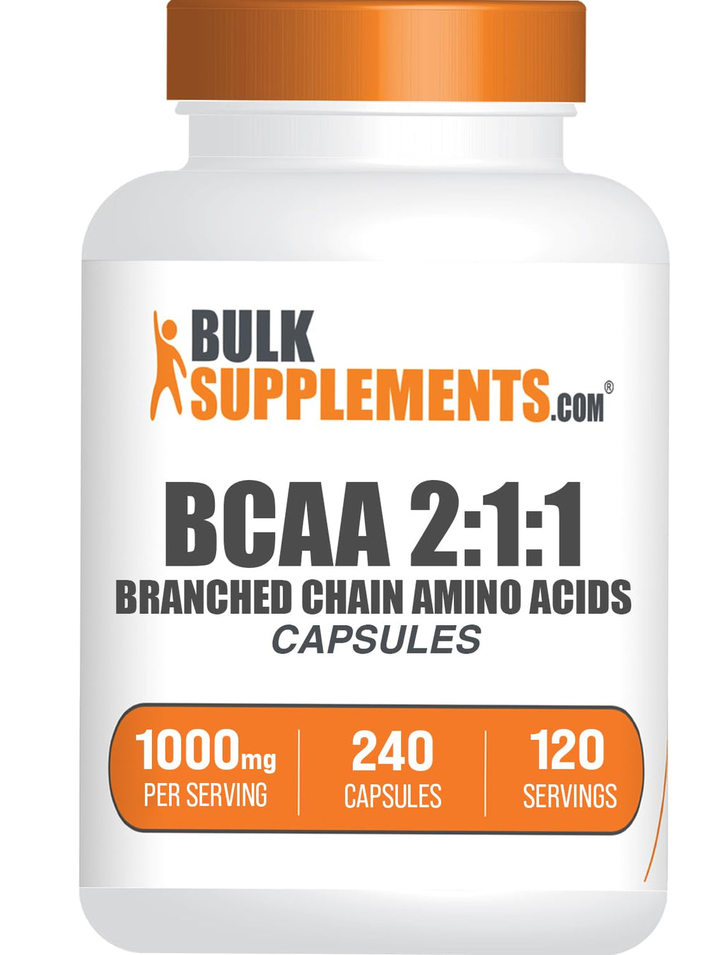 BCAA 2:1:1 capsules for muscle recovery